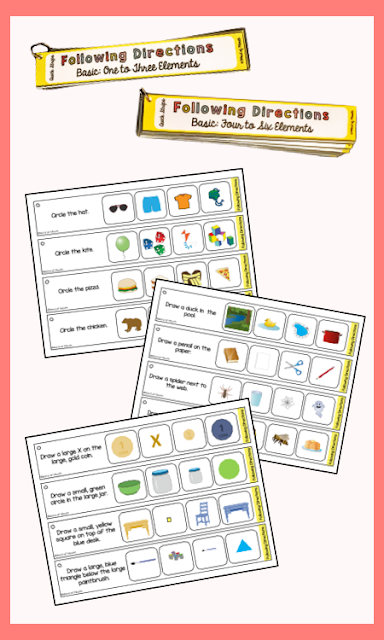 Quick Strips for Following Directions - Word of Mouth