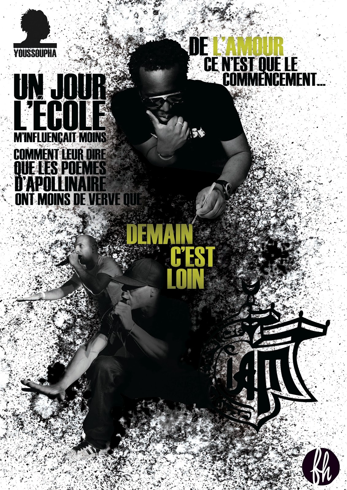 fh .: Punchline de Youssoupha - Poster - Travail personnel ( 2012 )