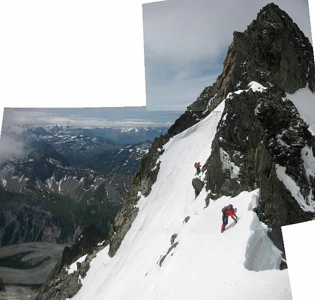 RobyUltra: Punta Baretti (4006 mt) Monte Brouillard (4068 mt) 11-07-2009