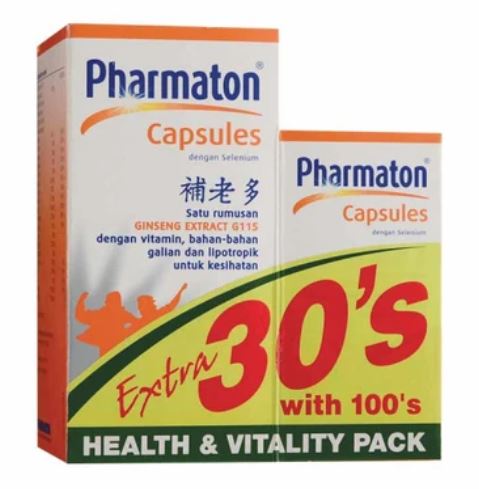 PHARMATON CAPS 100'S + 30'S - ALL ABOUT US