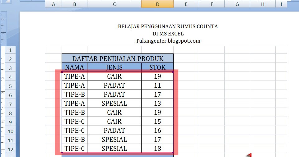 BELAJAR RUMUS FUNGSI COUNTA DI EXCEL belajar-rumus-fungsi-counta-di-excel