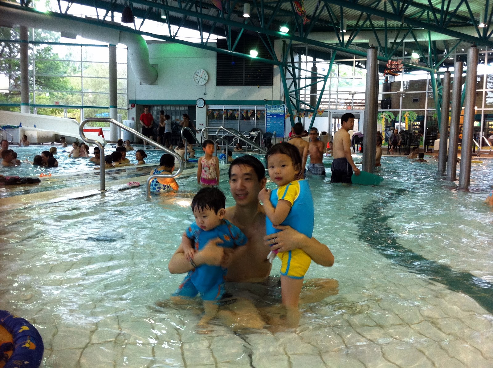 Treasured MOM-ents: Loonie Swimming at Eileen Daily Pool