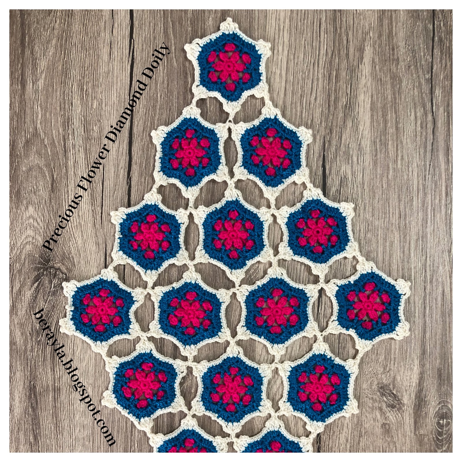 Precious Flower Diamond Doily