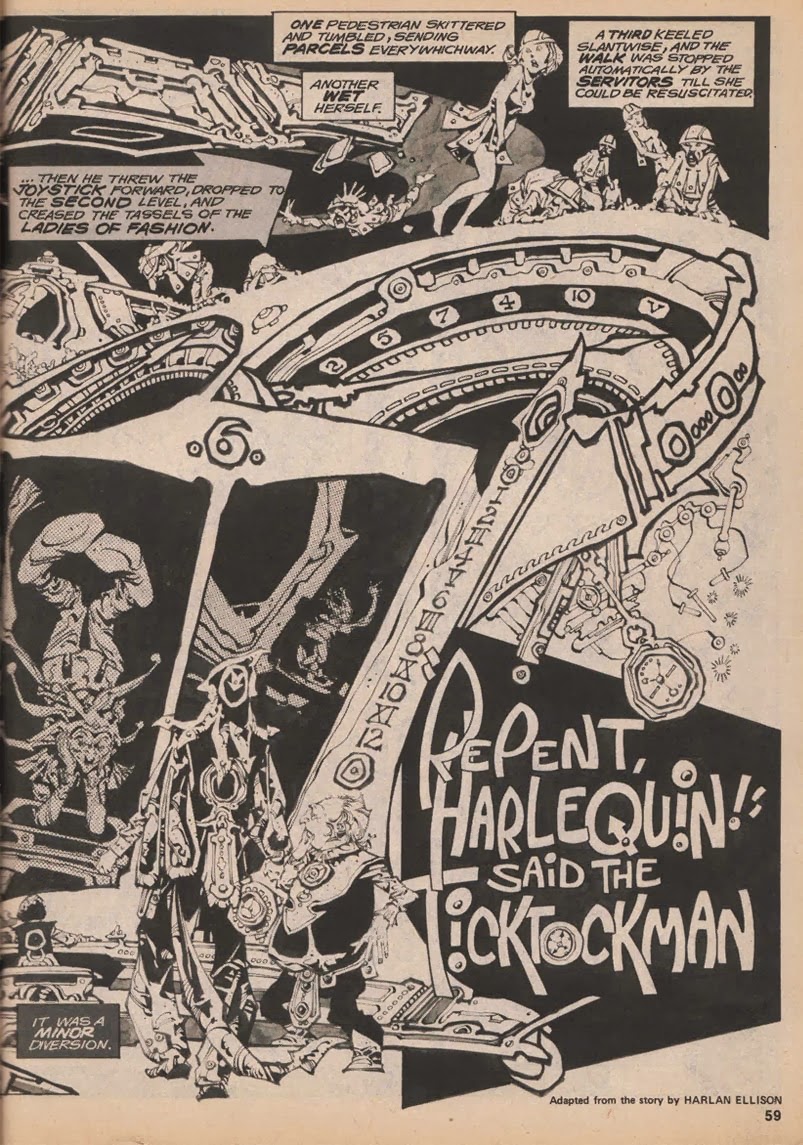 Coleccionista de Imagenes: Alex Niño, Roy Thomas y Harlan Ellison ...