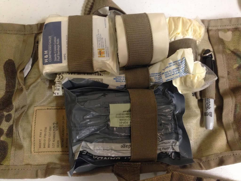 Webbingbabel: US Army IFAK 2