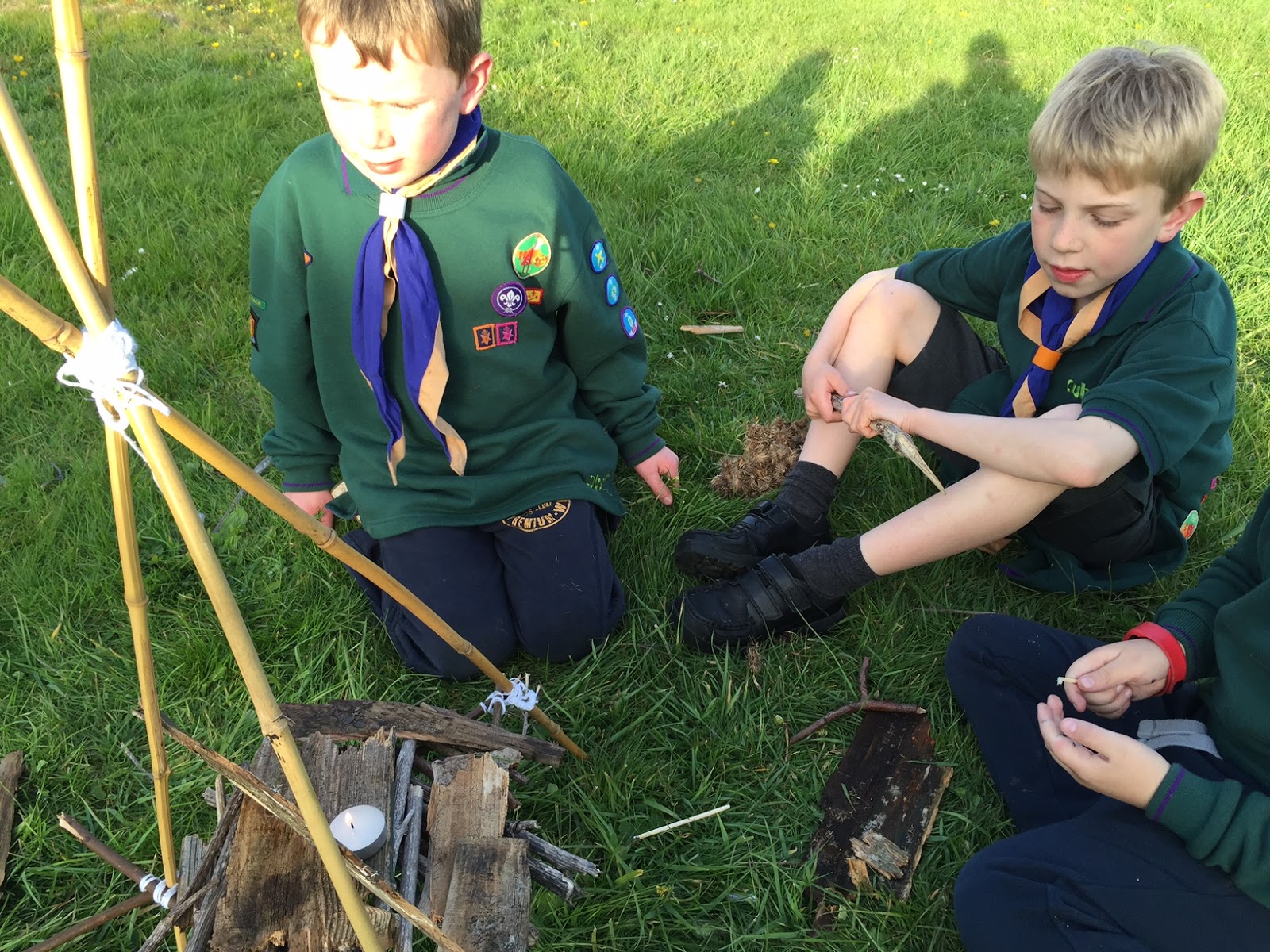 Wilmcote Cub Scouts: Mini Pioneering Challenge