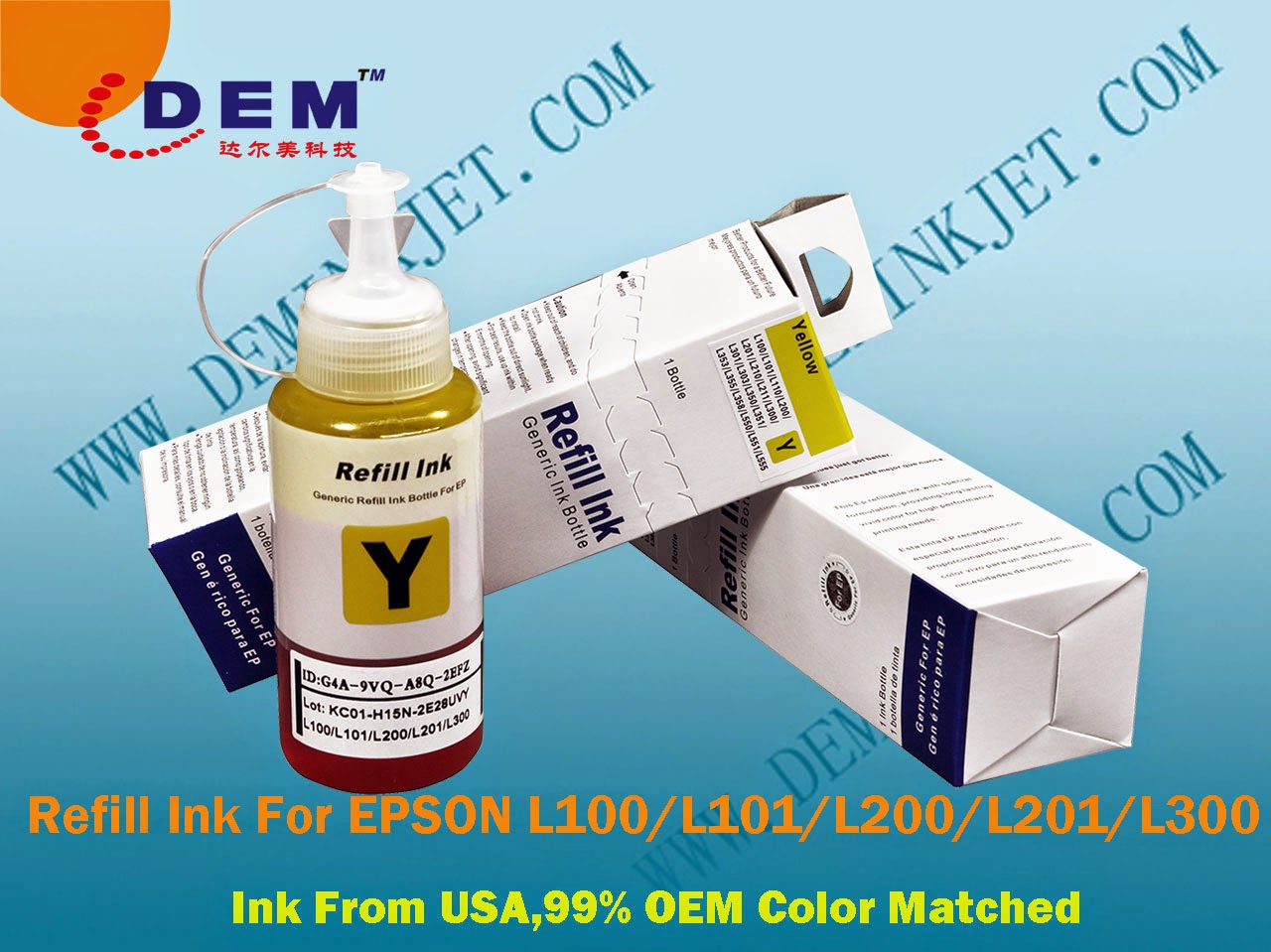 Printer Inkjet---D.E.M Technologies (HK) Co,.Limited: EPSON REFILL INK ...