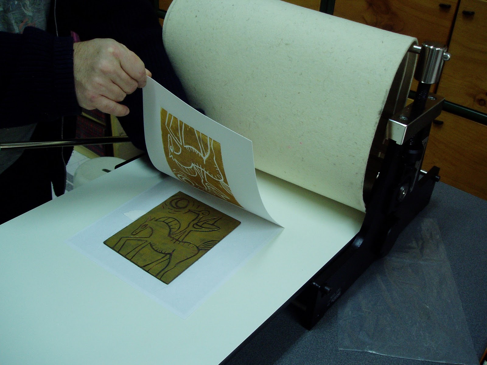 Cómo hacer un Linograbado