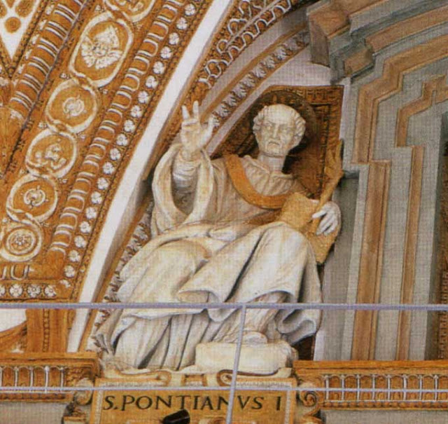 Sardinia Tridentina: San Ponziano, papa e martire in Sardegna