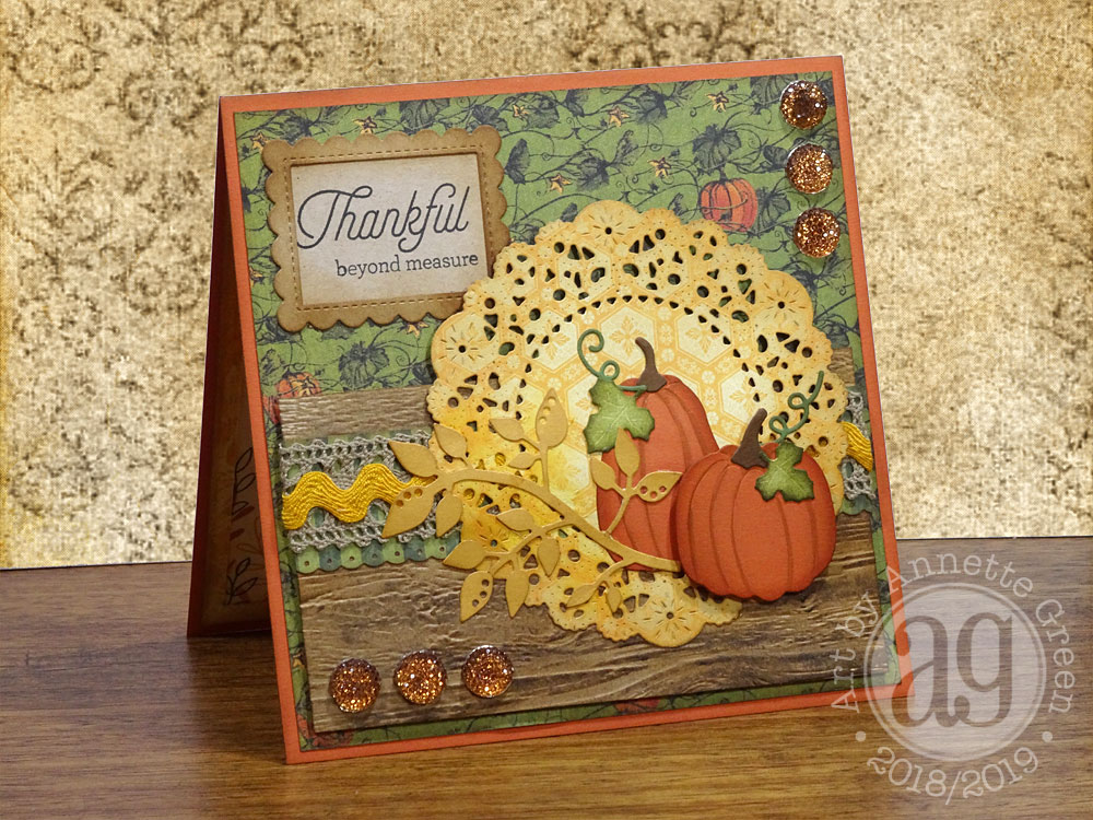 It's November. Time for Fall cards!