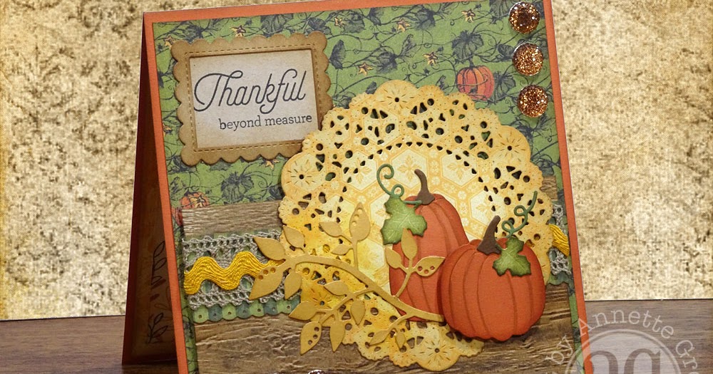 It's November. Time for Fall cards!