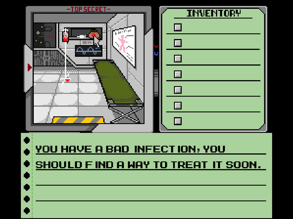Indie Retro News: Infested - An NES style graphic adventure