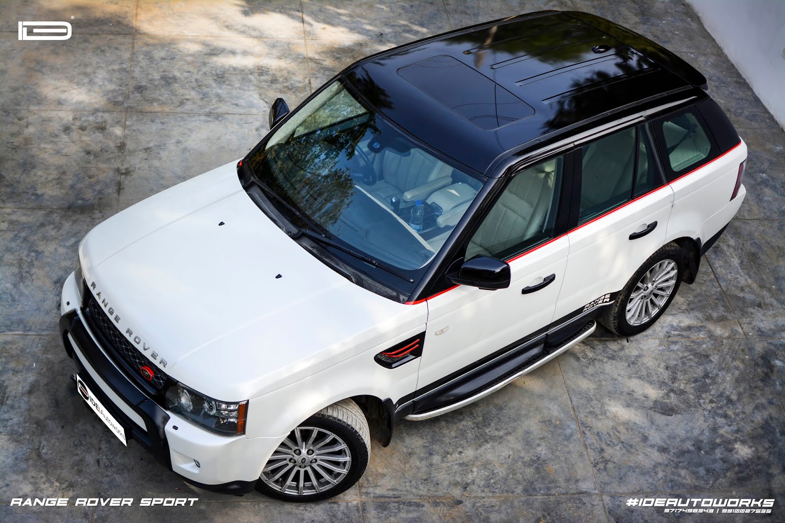 Range Rover Sport: Gloss Pearl White Wrap | IDE Autoworks