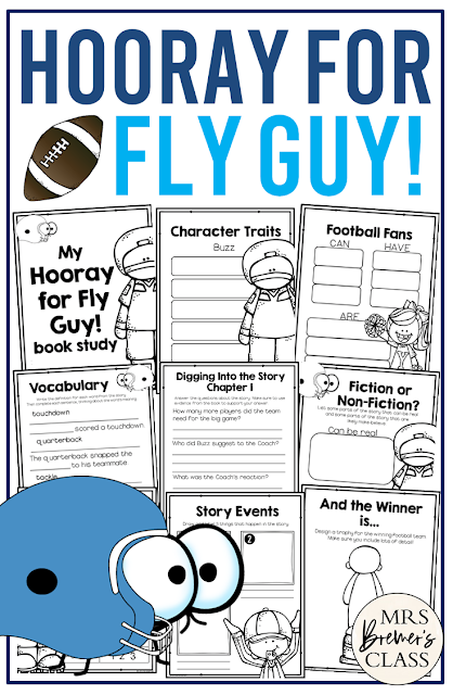 Hooray for Fly Guy Book Study Companion Activities | Fall Fun ...