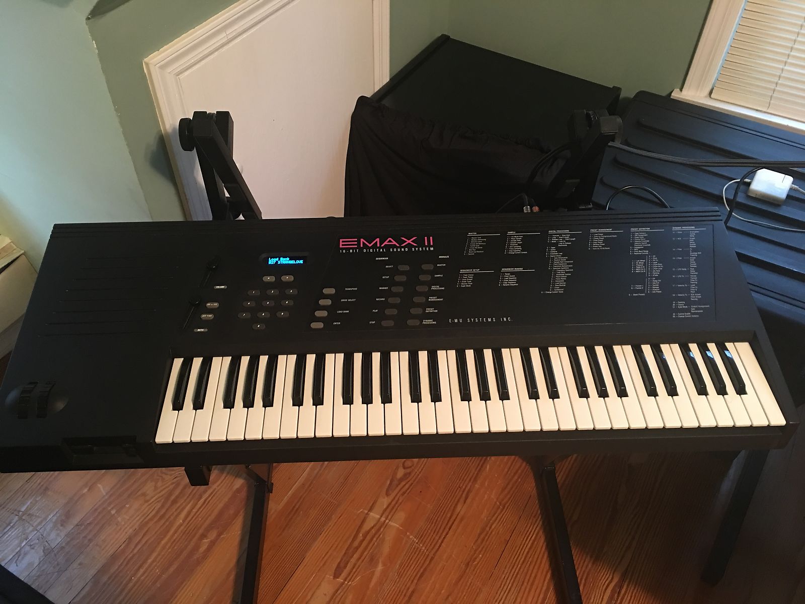 MATRIXSYNTH: E-MU Emax II 8MB w/ New Display & Original Box