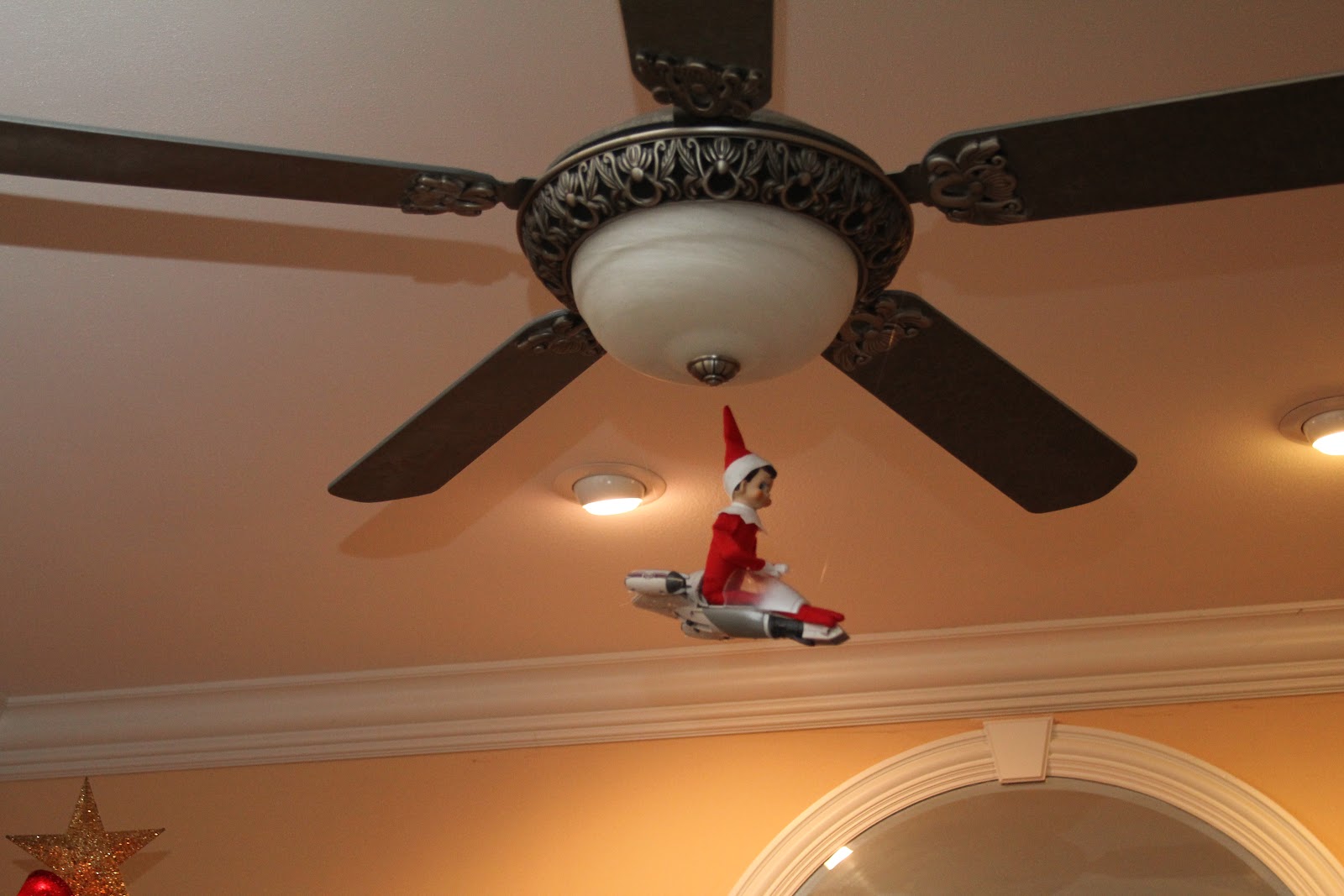 The Real Housewife of Tazewell County: ELf on a SHelf - Love all his ...