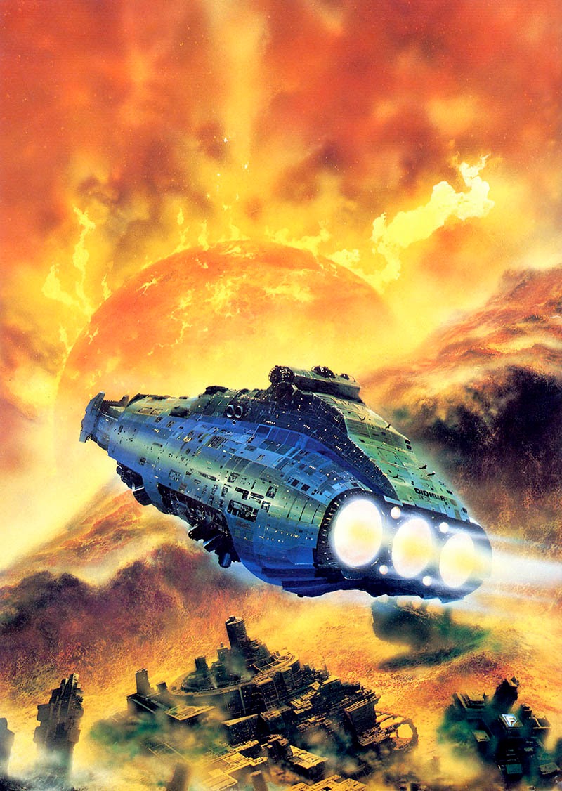 The Geeky Nerfherder: Artist Spotlight: The Art Of . . . Chris Foss