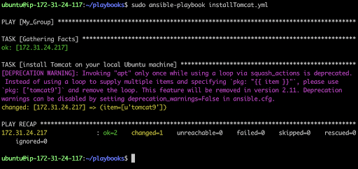 Continuous Integration And Devops Tools Setup And Tips Install Tomcat Using Ansible Playbook On