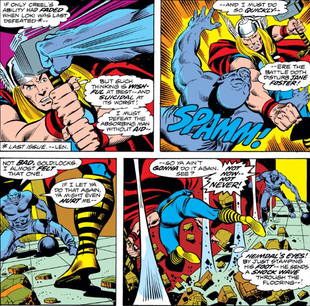 The Peerless Power of Comics!: The Final Plan of the Absorbing Man!