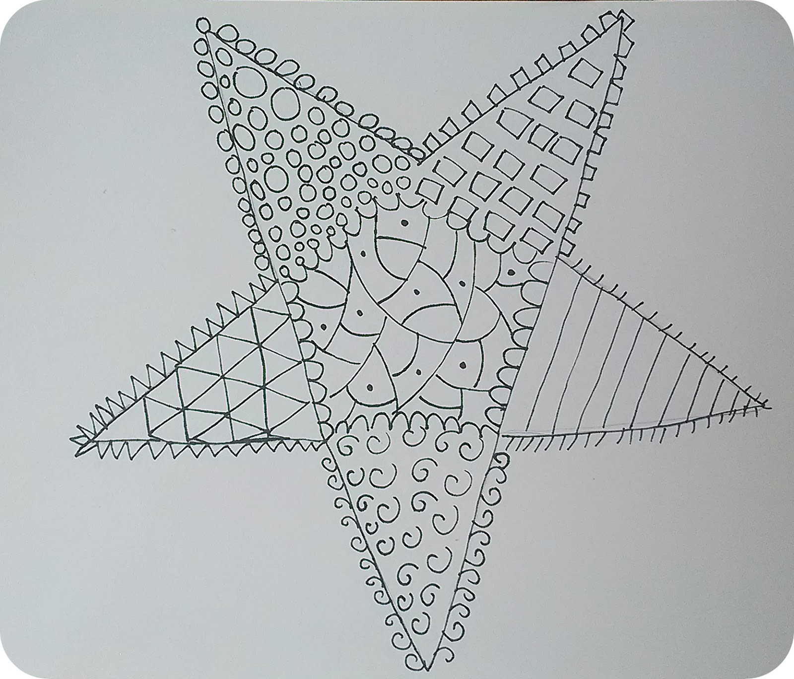 Mickaëlle Delamé: Etoiles graphiques à l'atelier de dessin et peinture ...