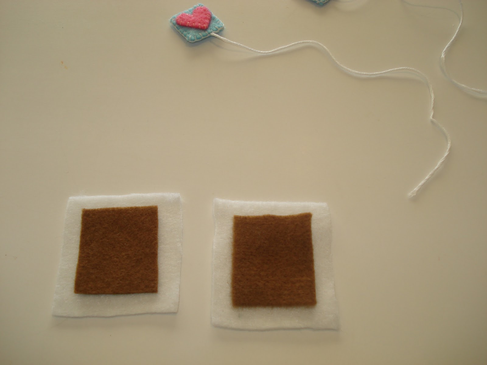 cupcake cutie: FREE FELT FOOD PATTERN: TEA BAGS