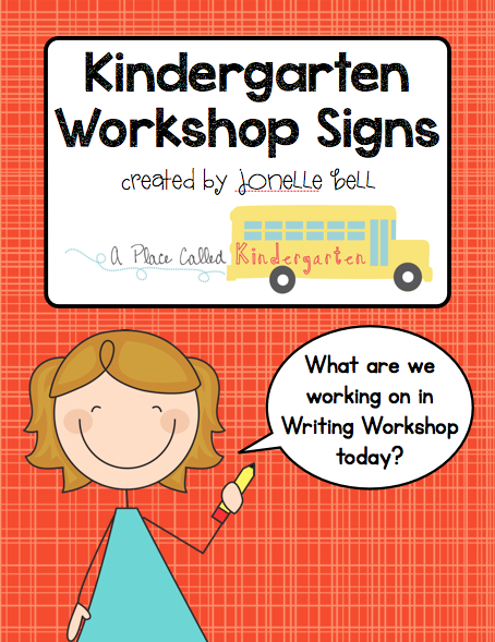 A Place Called Kindergarten: friday freebie kids at work signs