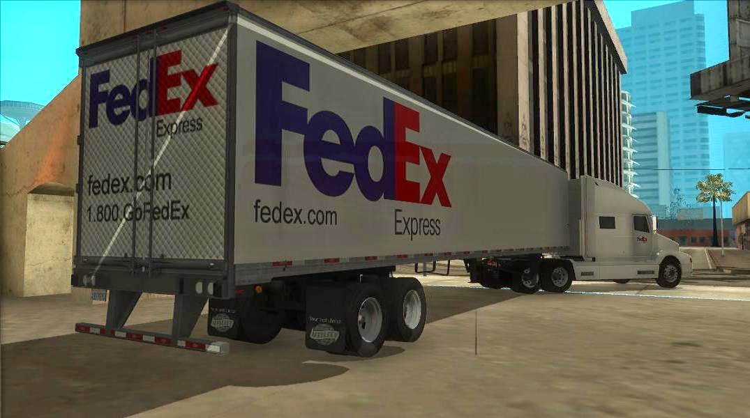 POPO-SPOT: [REL] Volvo VNL660 Semi-truck FedEx Express Custom V1.0