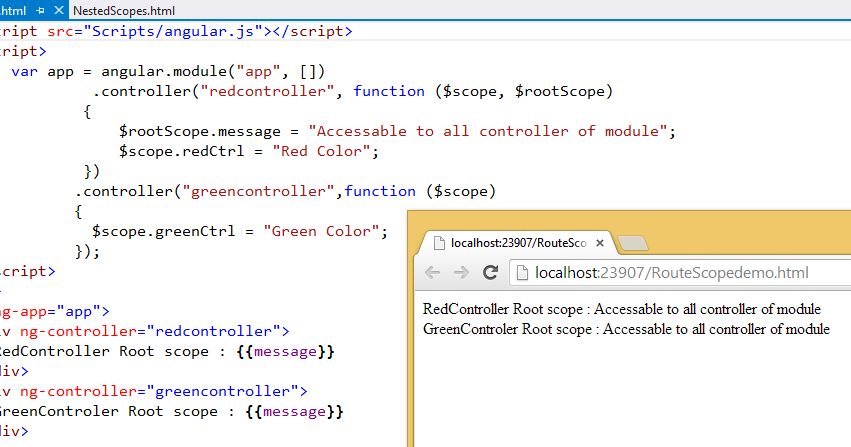 Anjularjs 37 Angularjs Difference Between Scope Andand Routescope
