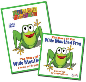 The Wide Mouthed Frog Sing-Along, Read-Along Book