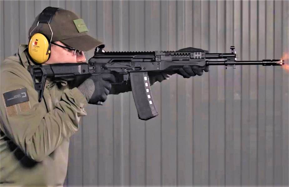 Russian firearms manufacturer Kalashnikov unveils new AK-19 NATO 5.56mm ...