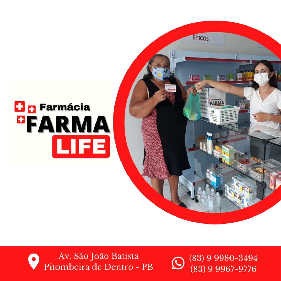 Farmácia FarmaLife é inaugurada no distrito Pitombeira de Dentro - Ary ...