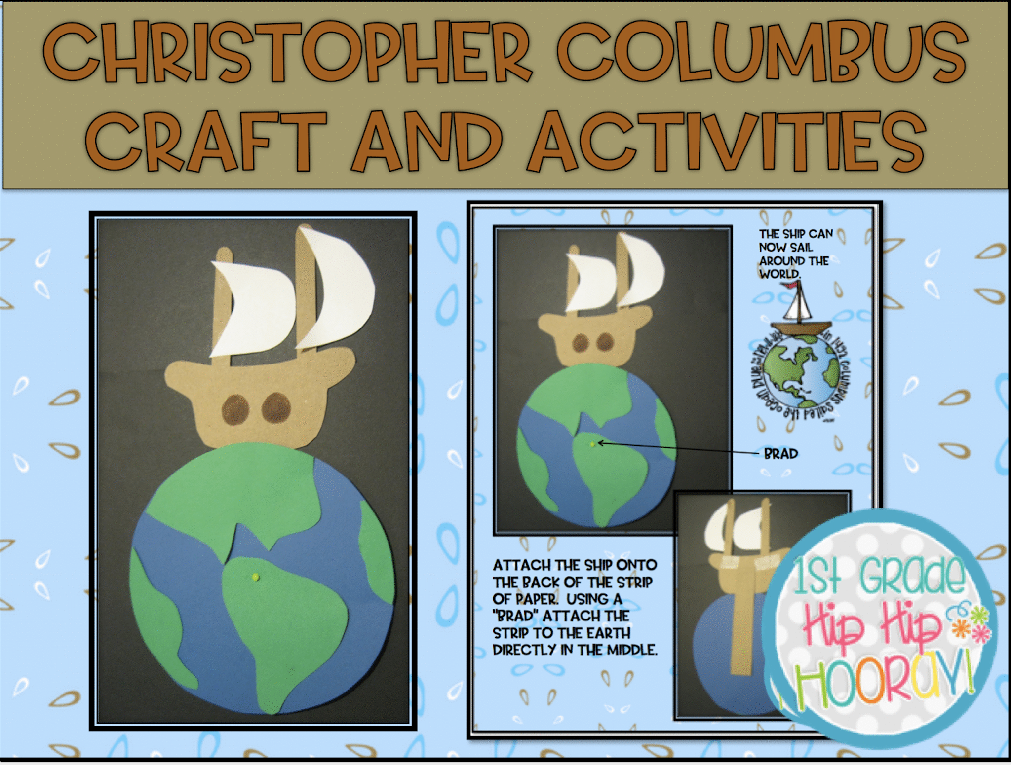 1st Grade Hip Hip Hooray!: Christopher Columbus...Let's Discover ...