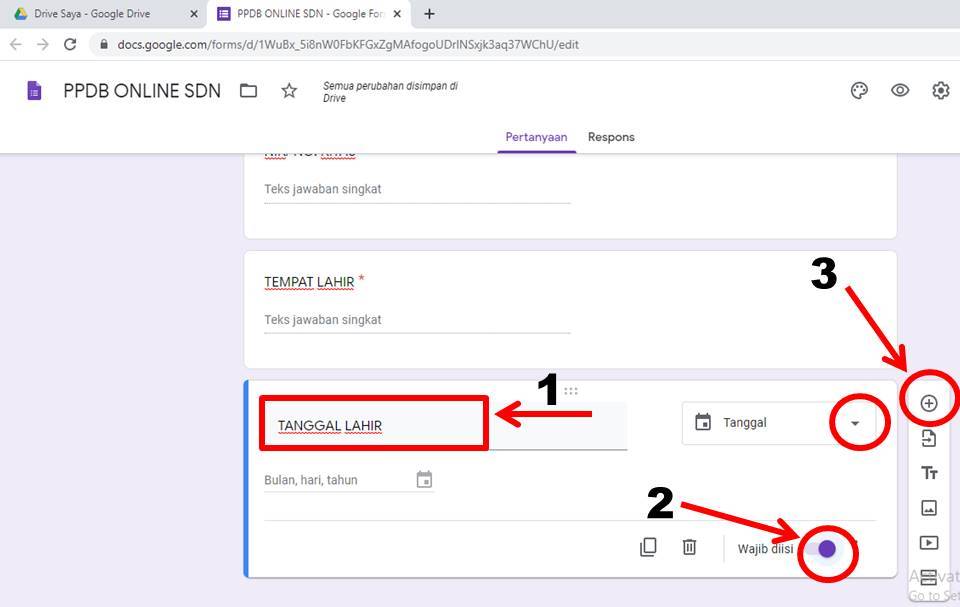 TUTORIAL MEMBUAT PPDB ONLINE DENGAN GOOGLE FORMULIR - Sang Pendidik