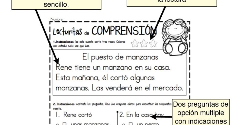 FUSIÓN DOCENCIA : LECTURITAS DE COMPRENSION