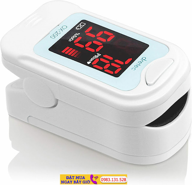 Máy đo nồng độ oxy trong máu SPO2 loại nào tốt hàng chuẩn bán tại Nhật ship về VN