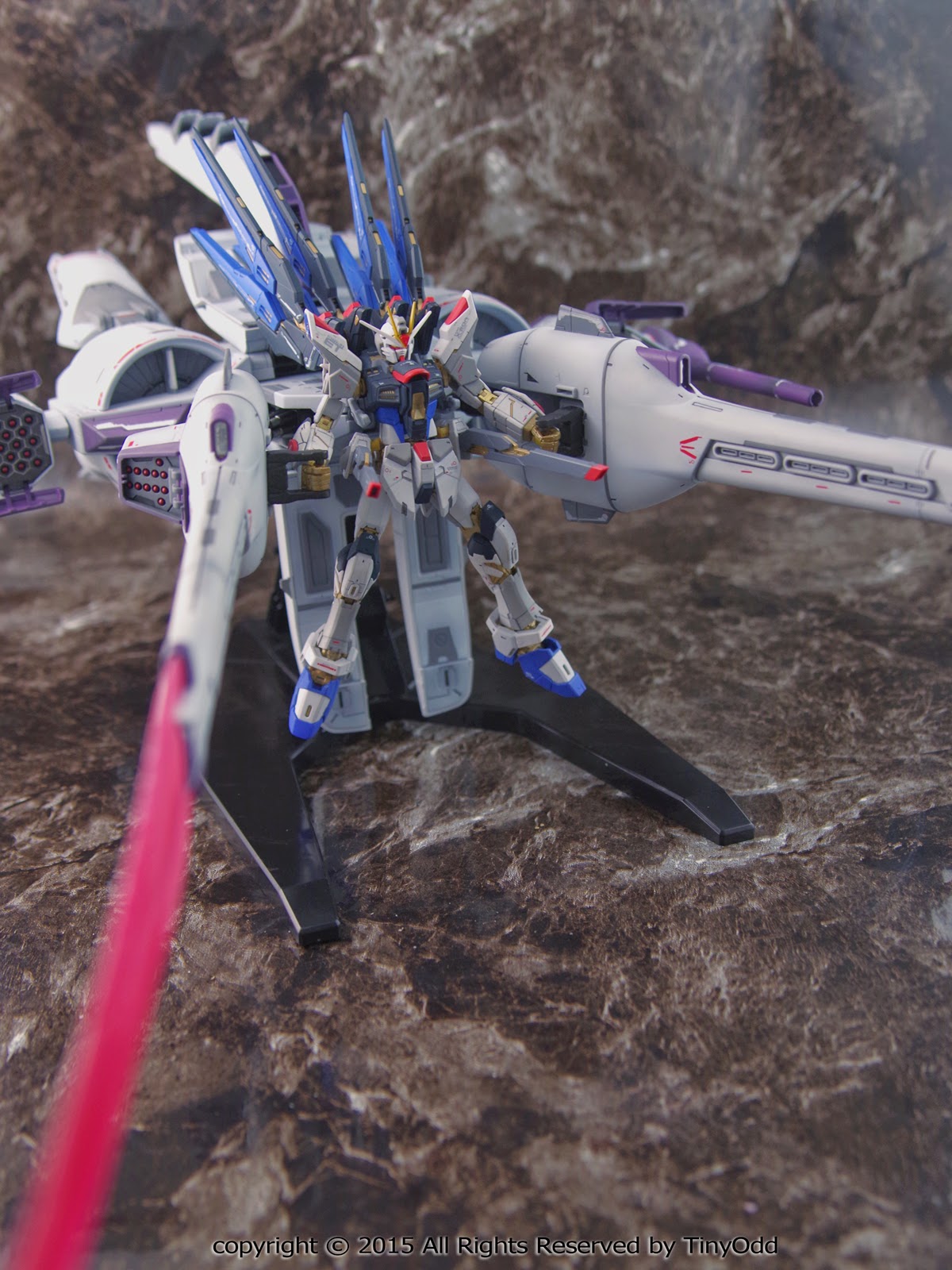 GUNDAM GUY: RG 1/144 Strike Freedom Gundam + Meteor Unit - Painted Build