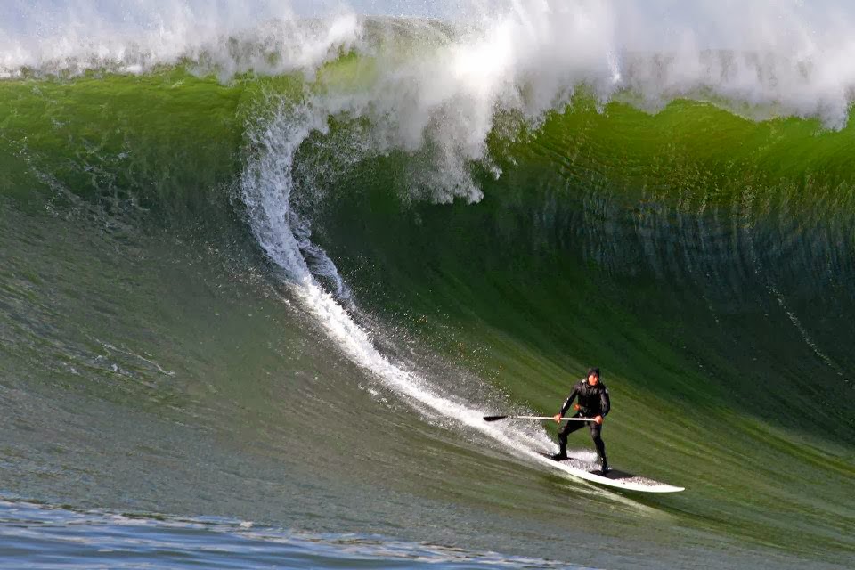 Atlantic Paddle Surfing: Mavericks ..Thanksgiving Feast