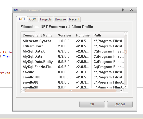 Cara koneksi (hubung) database mysql ke Visual Studio, VB.net - Ruang Hidup Cara koneksi (hubung) database mysql ke Visual Studio, VB.net - Ruang Hidup