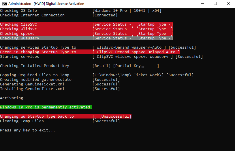 Blog elhacker.NET: Activación de Windows 10 y diferencias entre versión Home y Professional