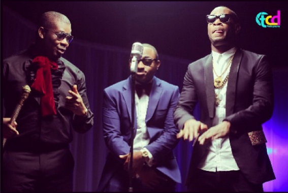 Behind the scene pics from D'Prince new video ft Don Jazzy & Davido