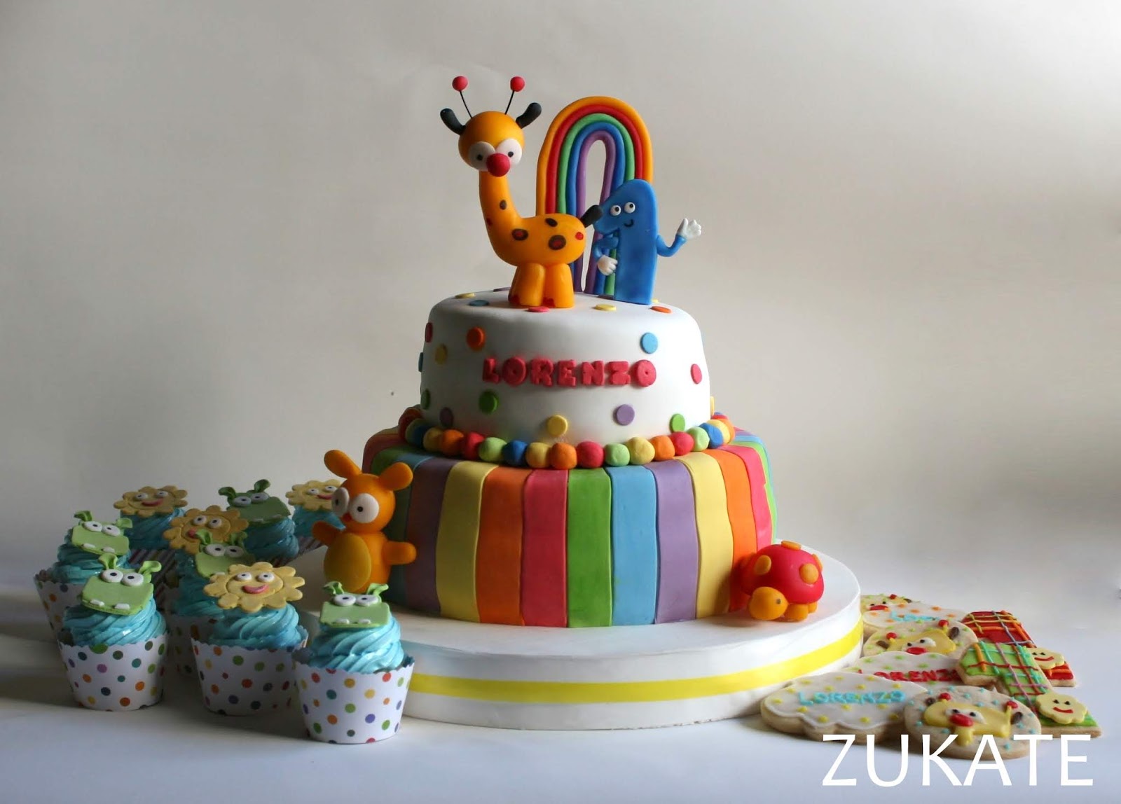 MESA DULCE DE BABY TV PARA LORENZO | ZUKATE