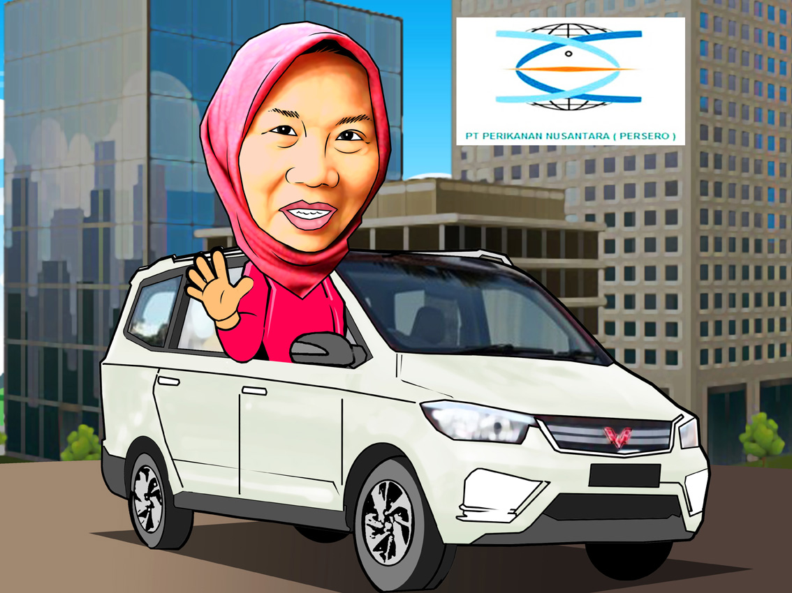 PESAN KARIKATUR MURAH: Karikatur Mobil Wuling