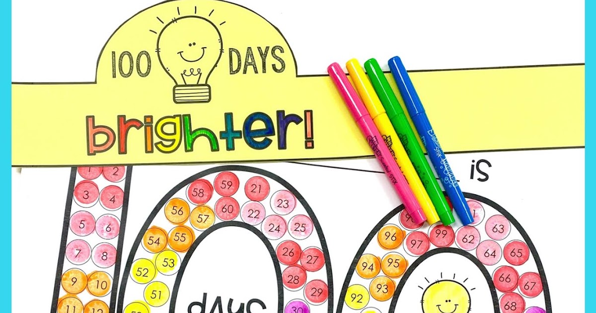 100th Day Free Download - Miss M's Kindergarten