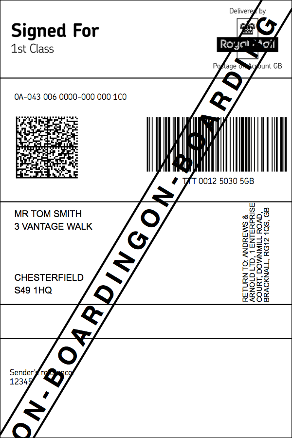 Revk®s Ramblings Royal Mail Shipping Api