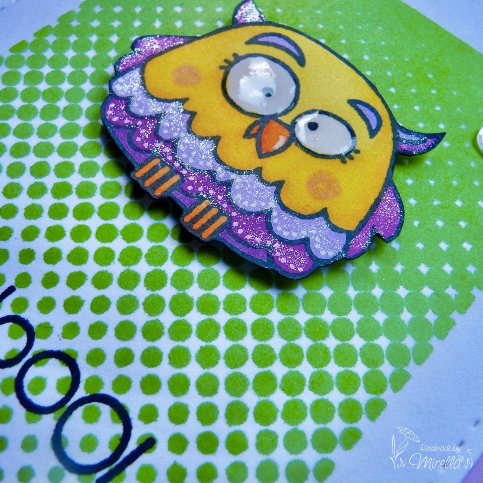 Handmade By Mirella: Woohoo - Paper Smooches Chubby Chums