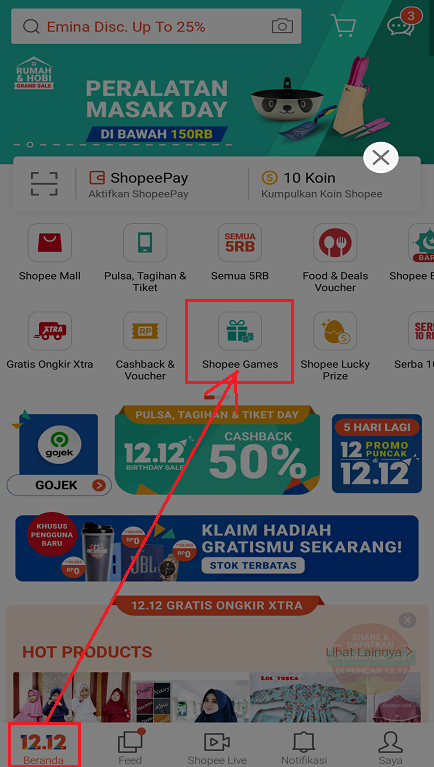 Cara Bermain Game Shopee Tanam di Marketplace Shopee - Tutorial di Shopee