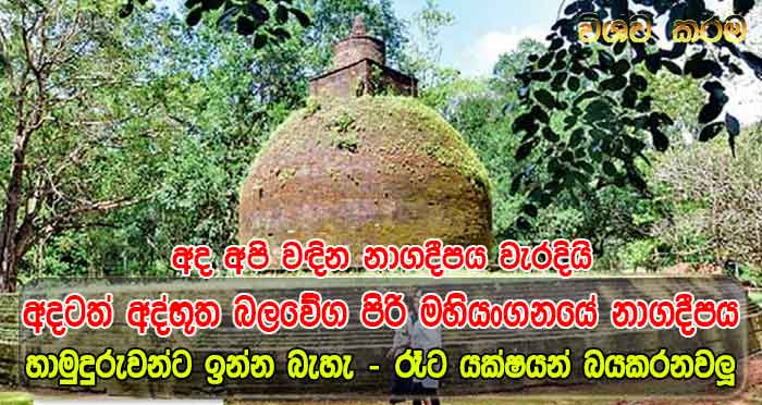 Mystery of the Mahiyangana Nagadeepa | Wishwa Karma