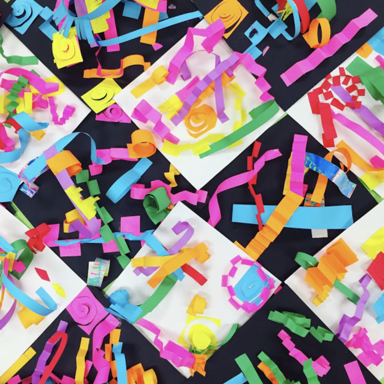 Cassie Stephens: first day of art class