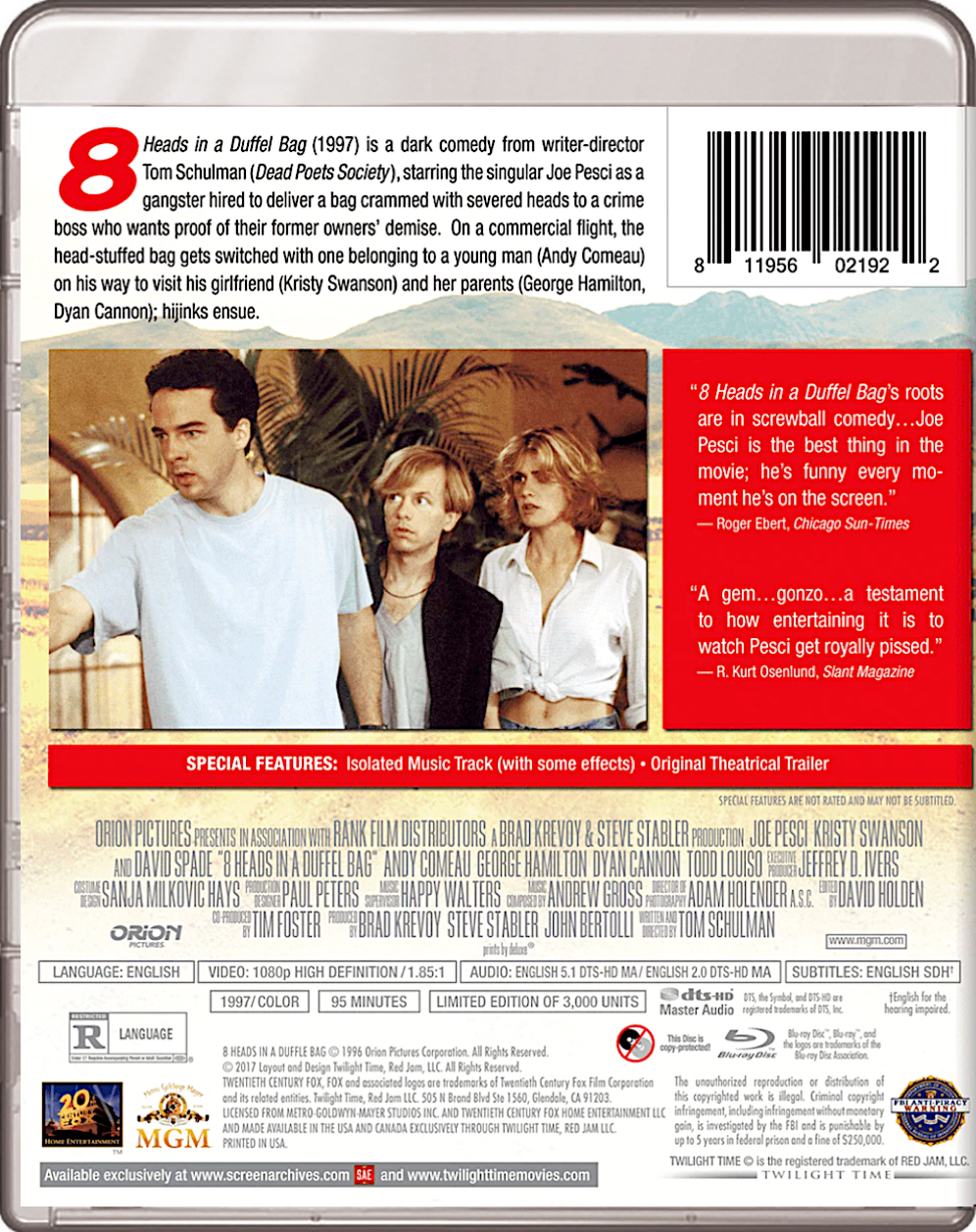 blu-ray and dvd covers: TWILIGHT TIME LIMITED EDITION SERIES BLU-RAYS ...