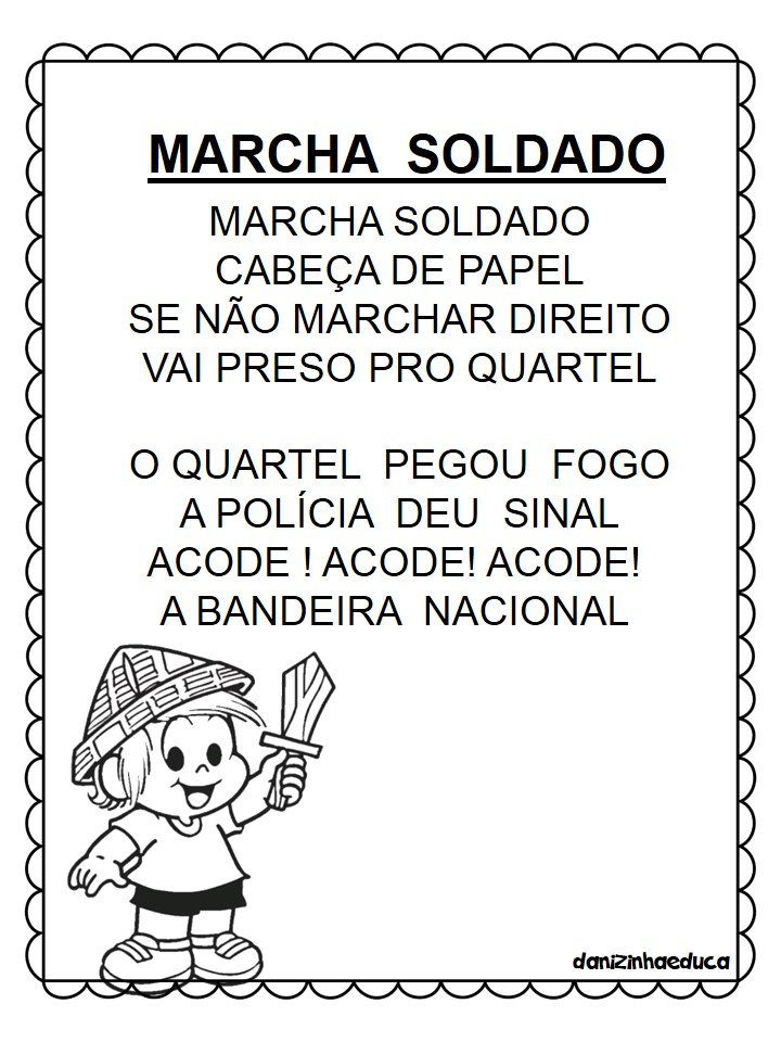 GRUPO 05: 25/08 (TERÇA - FEIRA) VÍDEOAULA SOBRE LETRAS E DIA DO SOLDADO